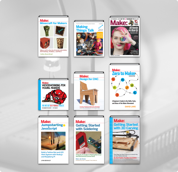 Pay what you want for Humble Book Bundle: Maker Skill Builders by Make ...